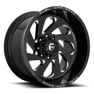 Fuel Off-Road | VORTEX D637 | Gloss Black & Milled