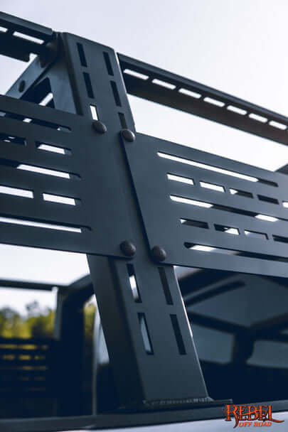 Rebel Off Road | Gladiator JT Bed Rack - ベッドラック REBEL ベットレール取付タイプ